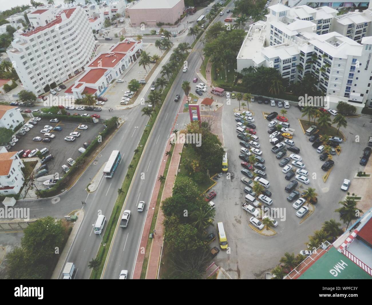 Cancun city mexico street hi-res stock photography and images - Alamy