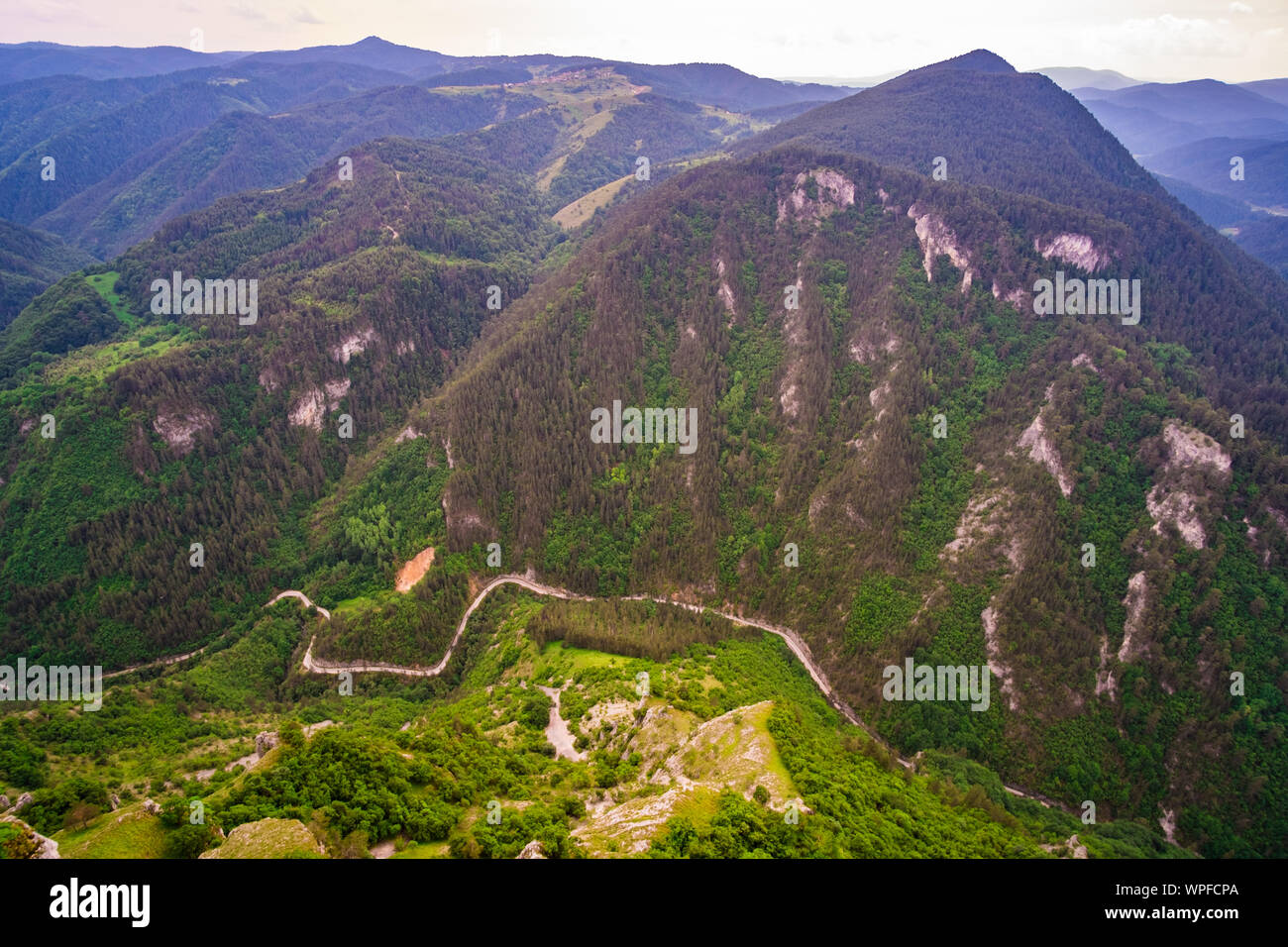 View from Eagle's eye: a sightseeing platform built at 1563 meters ...
