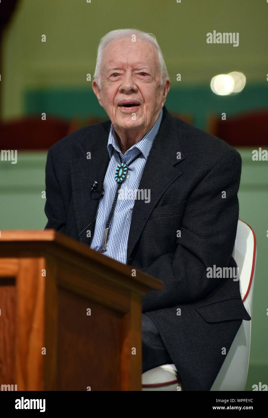 Jimmy carter teaches sunday school hi-res stock photography and images ...