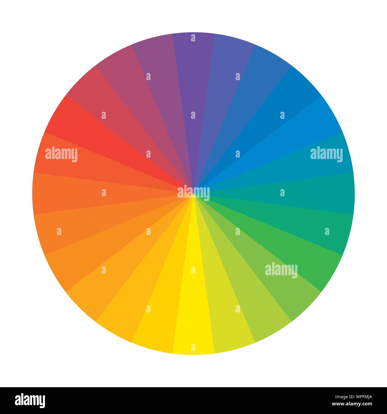 Circle with 24 segments hi-res stock photography and images - Alamy