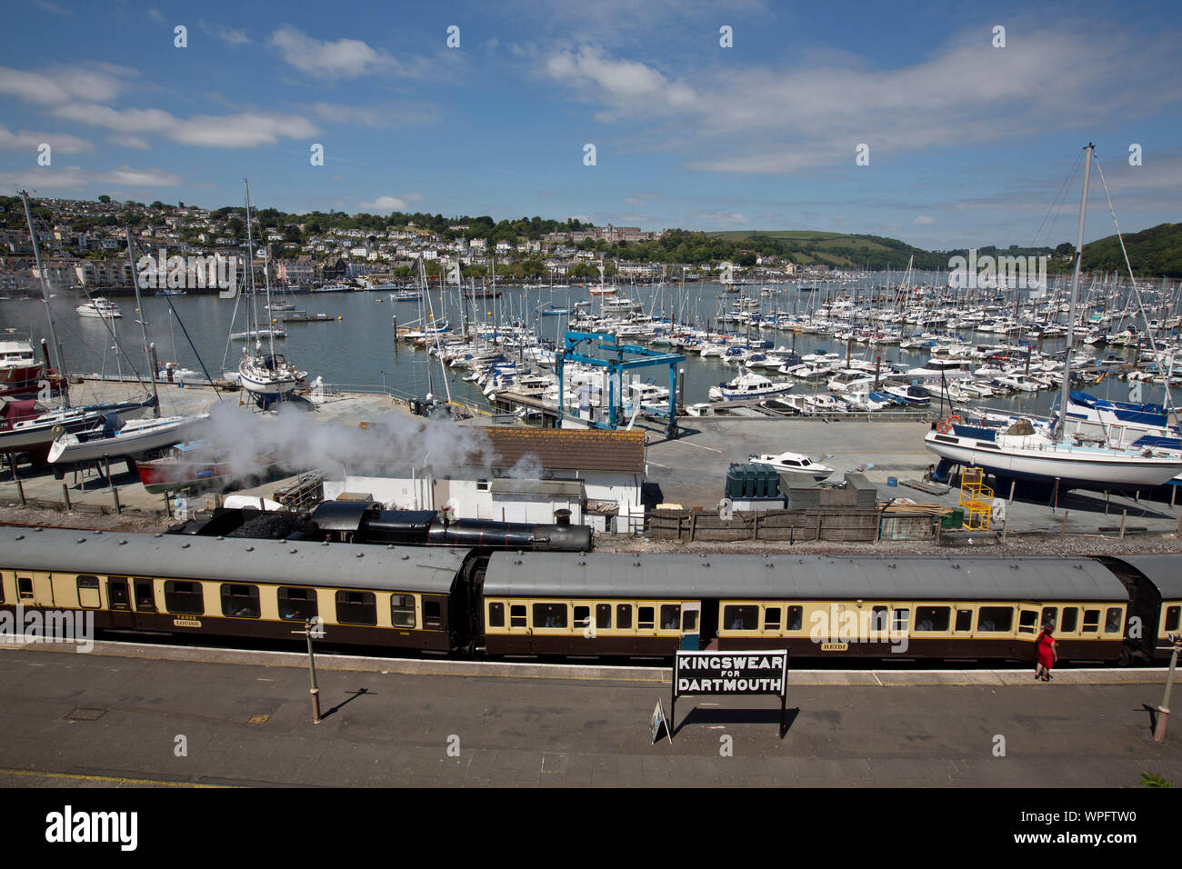 Paignton harbour devon united kingdom hi-res stock photography and ...