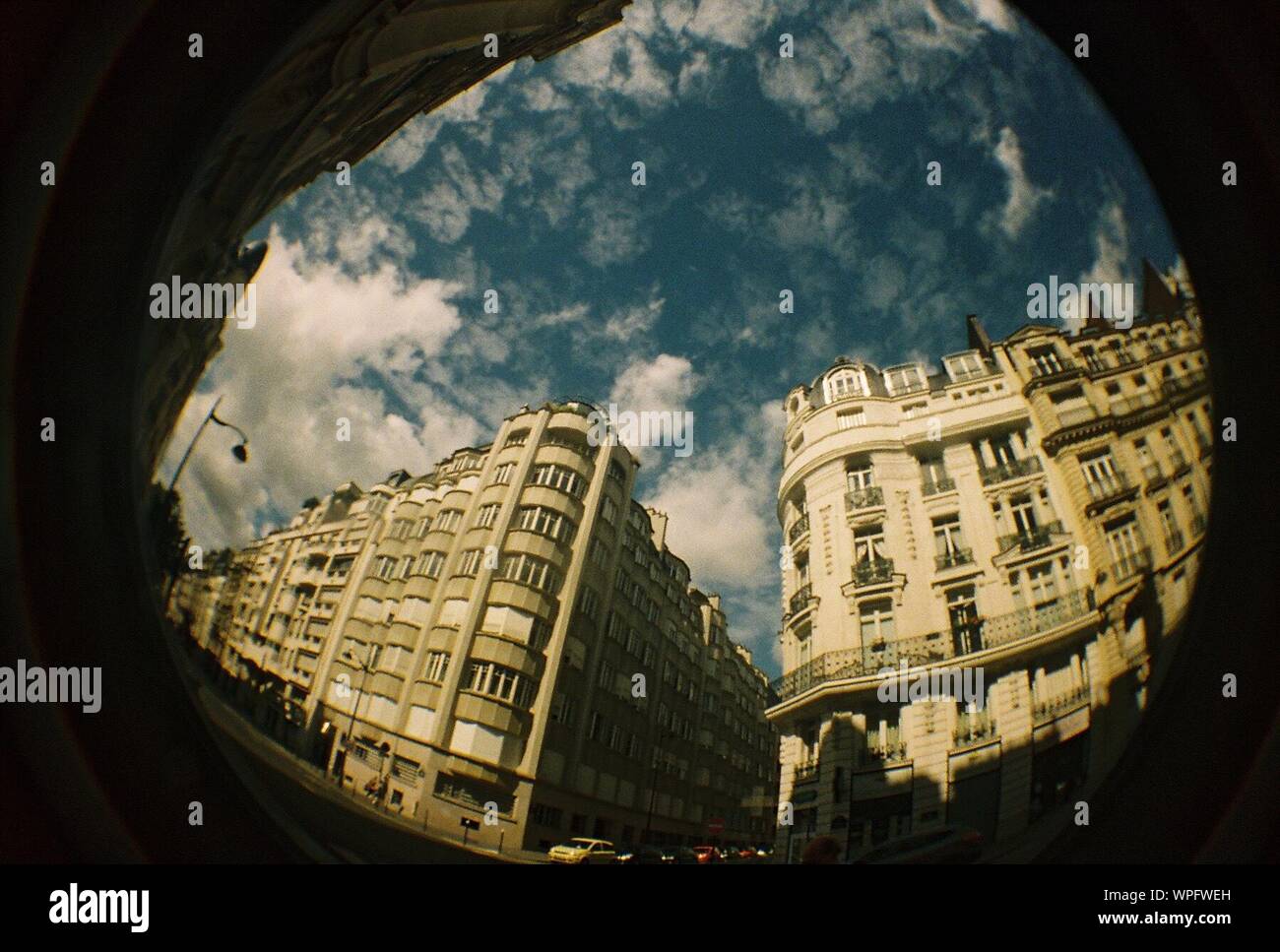 Looking through the peephole hi-res stock photography and images - Alamy