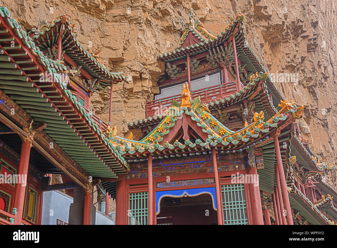 The hanging temple monastery hi-res stock photography and images - Alamy