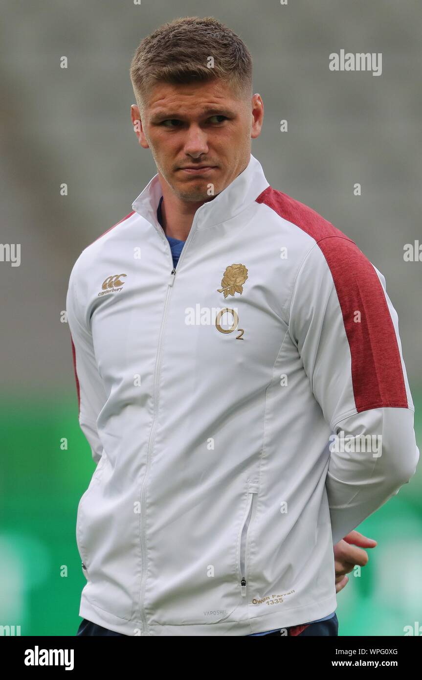 OWEN FARRELL, ENGLAND and SARACENS RU, 2019 Stock Photo - Alamy