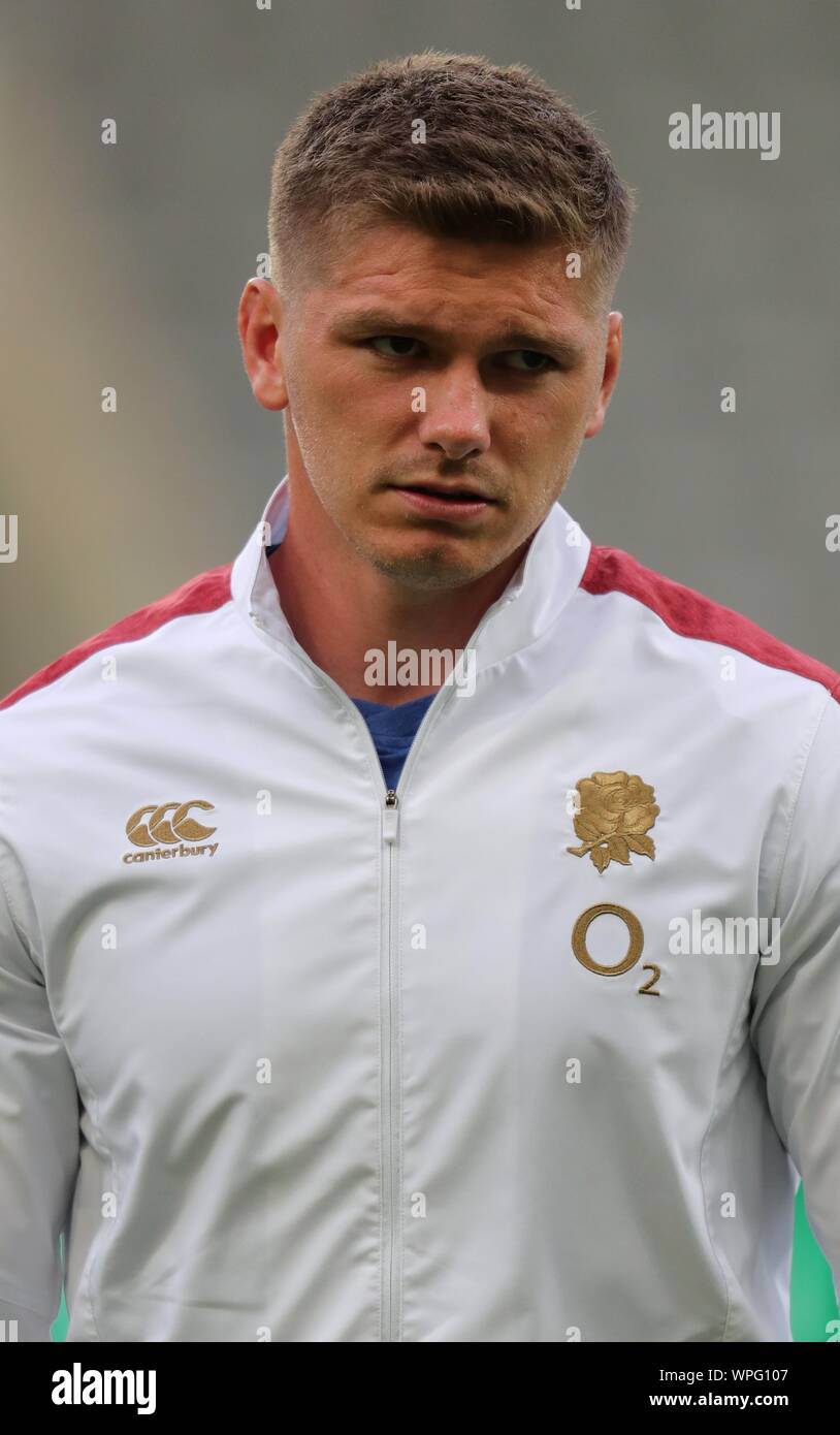 OWEN FARRELL, ENGLAND and SARACENS RU, 2019 Stock Photo - Alamy