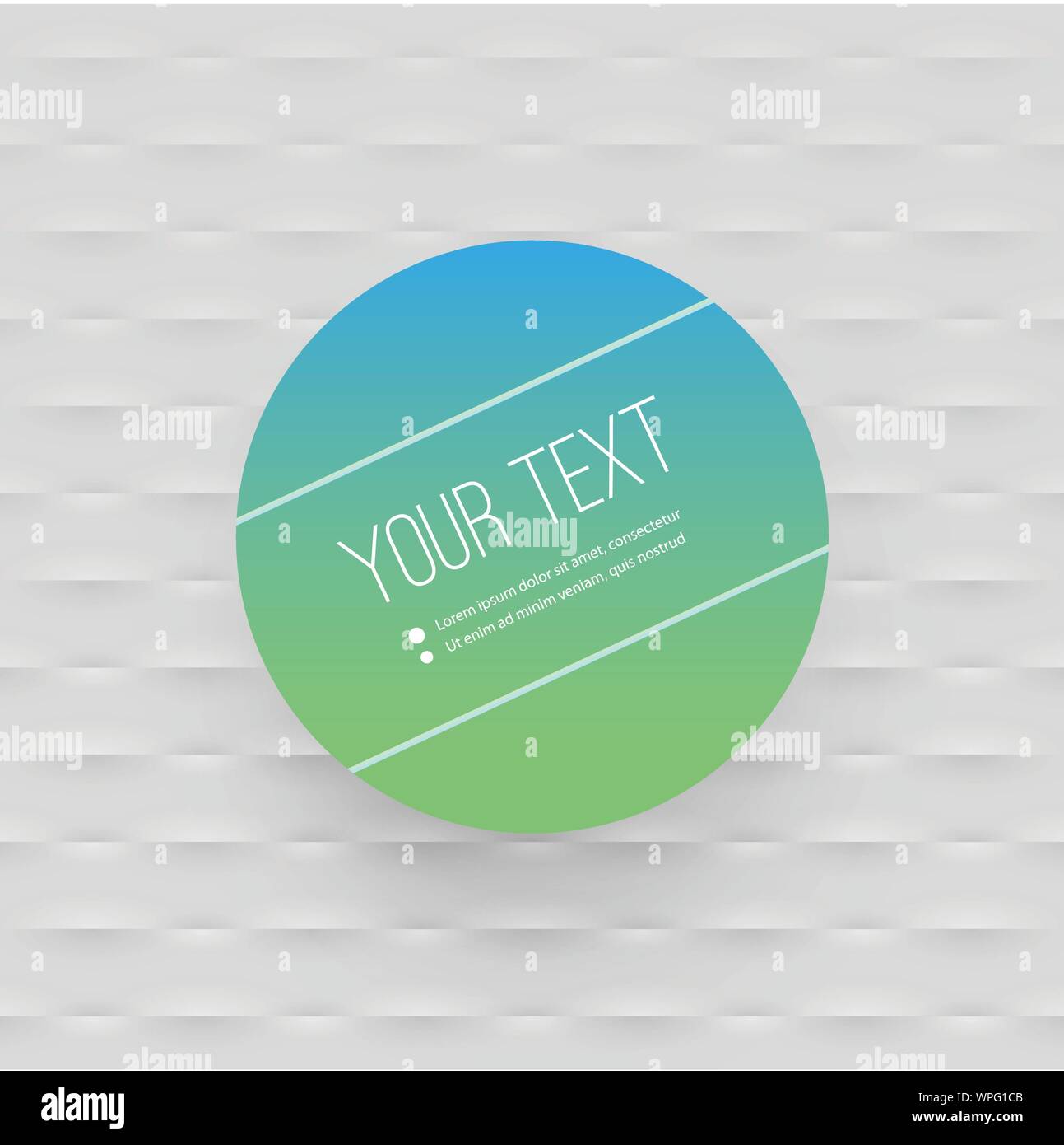 Colorful Abstract Background Creative Design Template with Circular ...