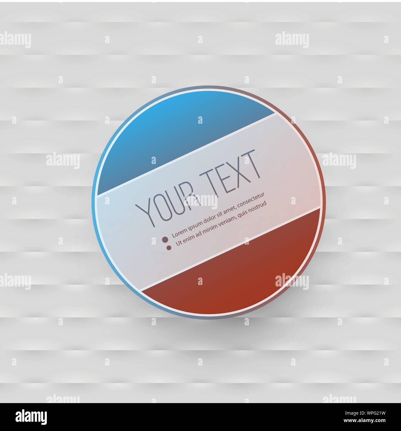 Colorful Abstract Background Creative Design Template with Circular ...