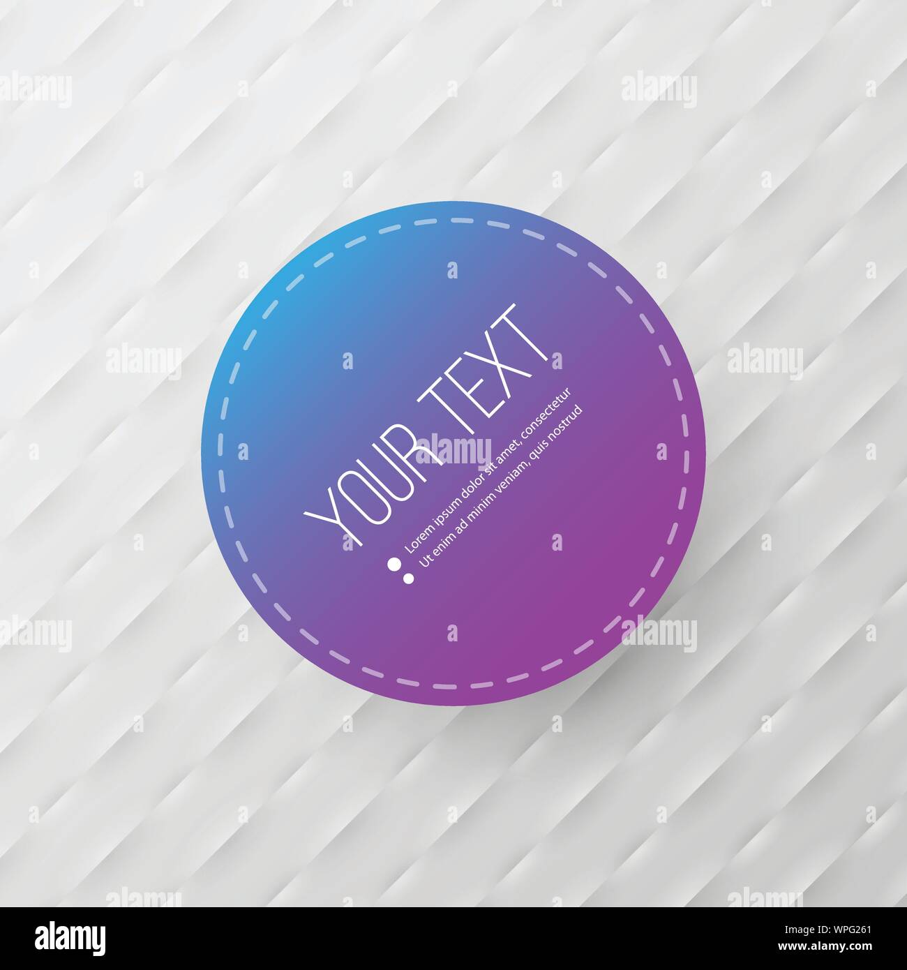 Colorful Abstract Background Creative Design Template with Circular ...