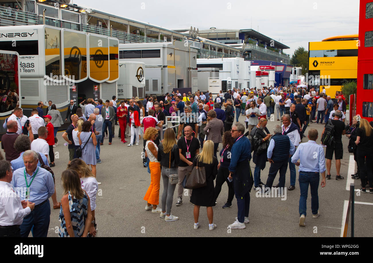 Monza, Italy - September 07, 2019: FIA Formula One World Championship ...