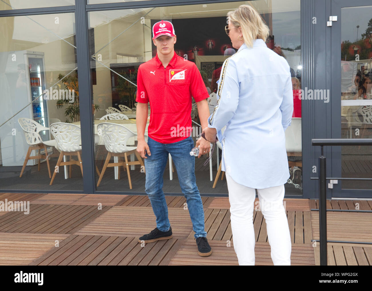 Monza, Italy - September 07, 2019: FIA Formula 2 Championship, Grand ...