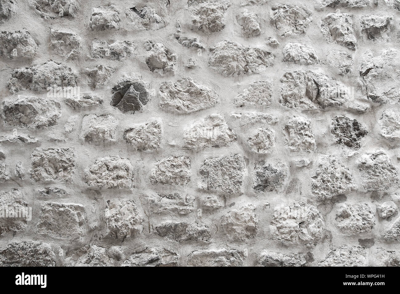 White stone wall hi-res stock photography and images - Alamy