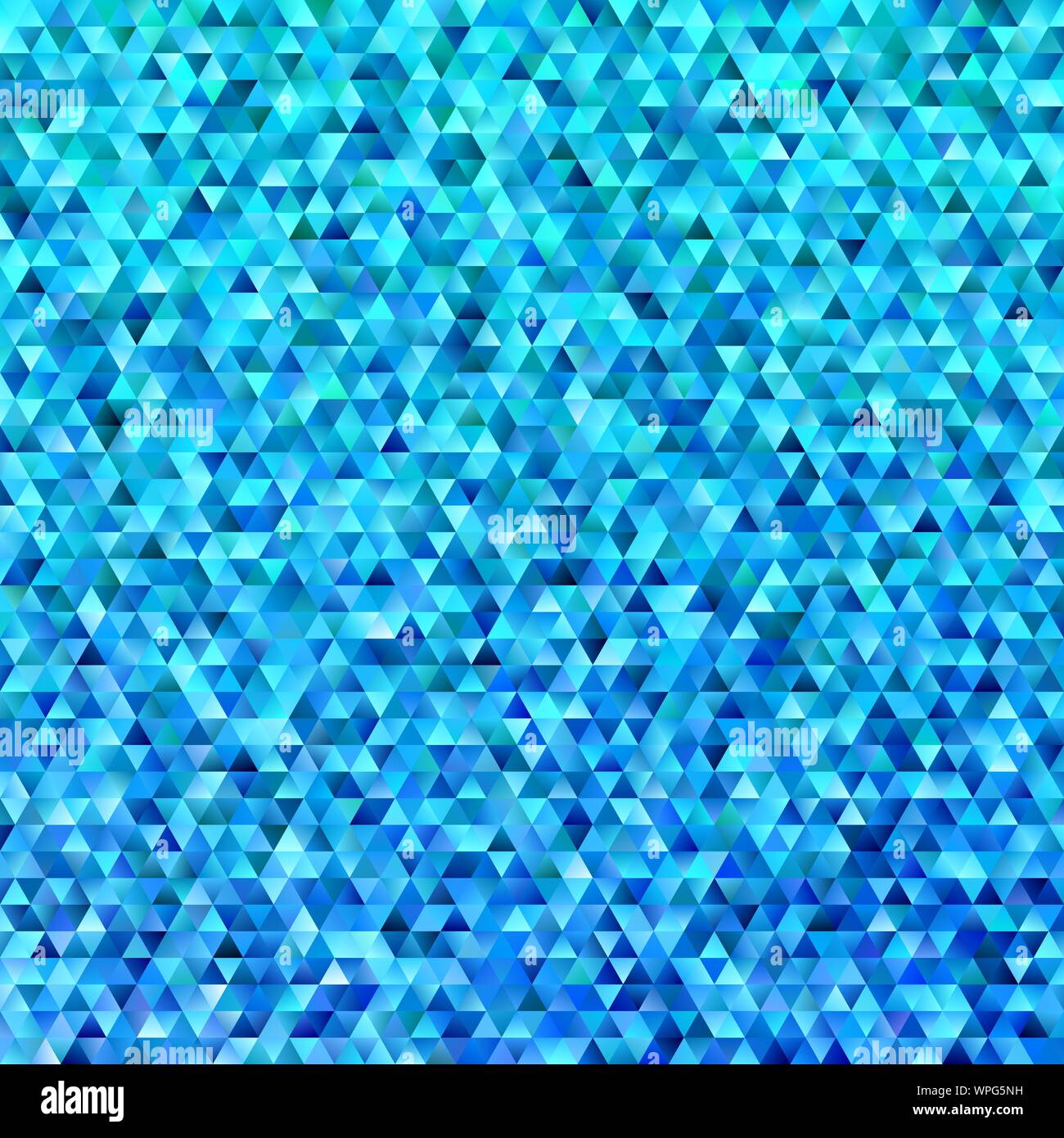 Polygonal mosaic triangular polygon pattern background - trendy vector illustration with blue ...