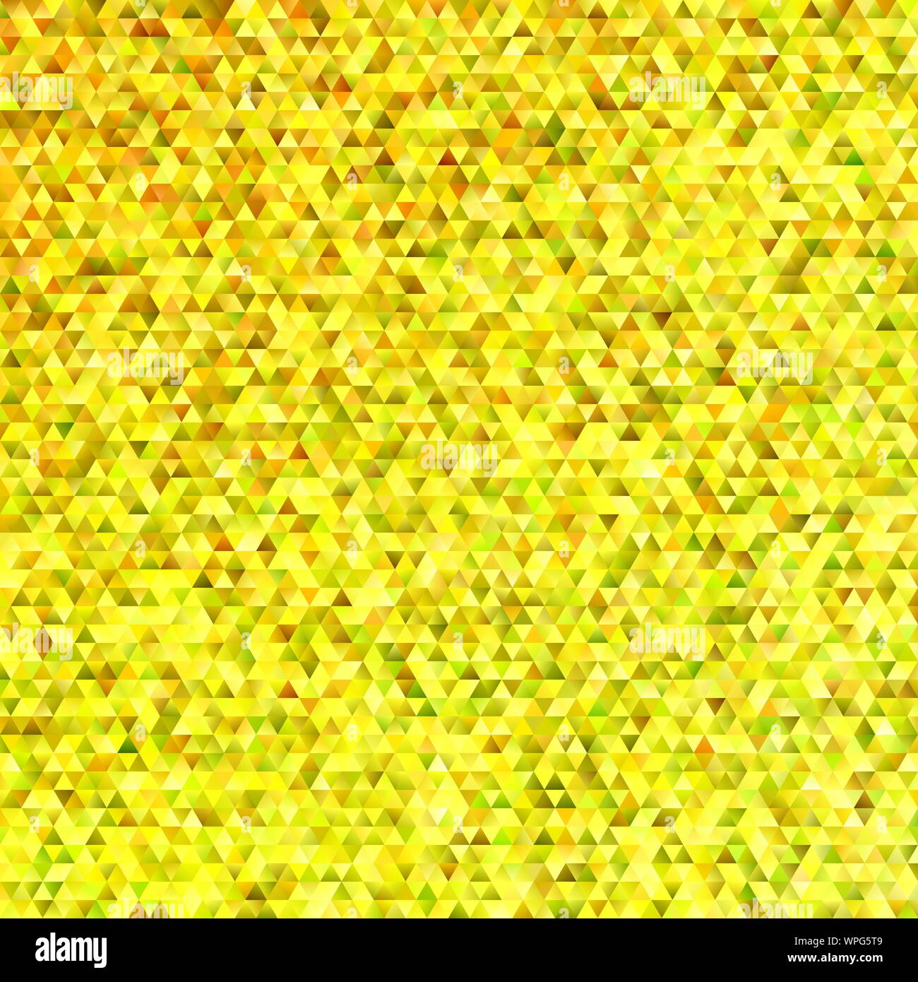 Yellow abstract gradient tiled triangle pattern background - vector ...