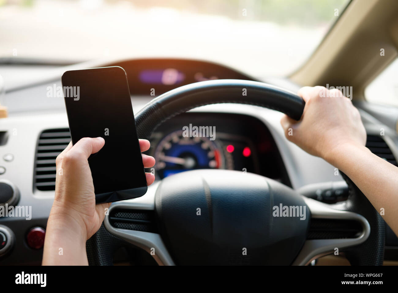 Tablet device hand touch compass hi-res stock photography and images ...