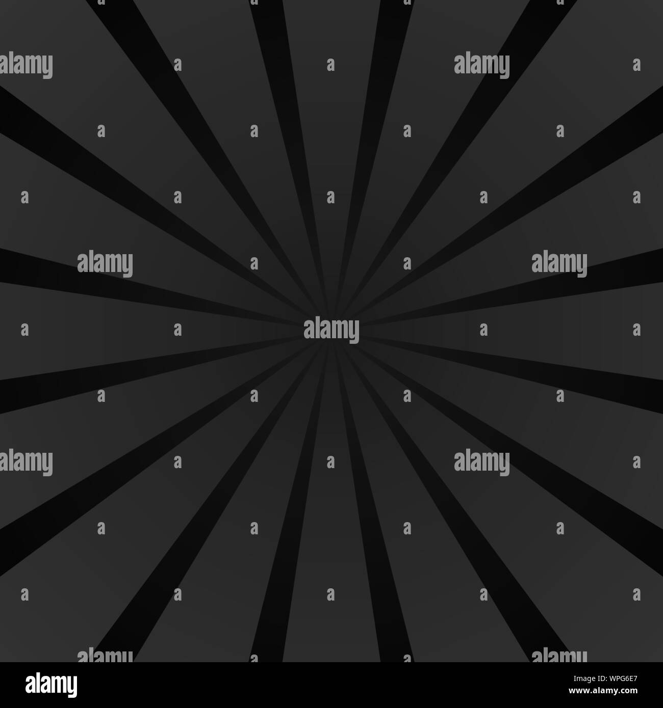 Black abstract ray burst background - gradient vector design with ...