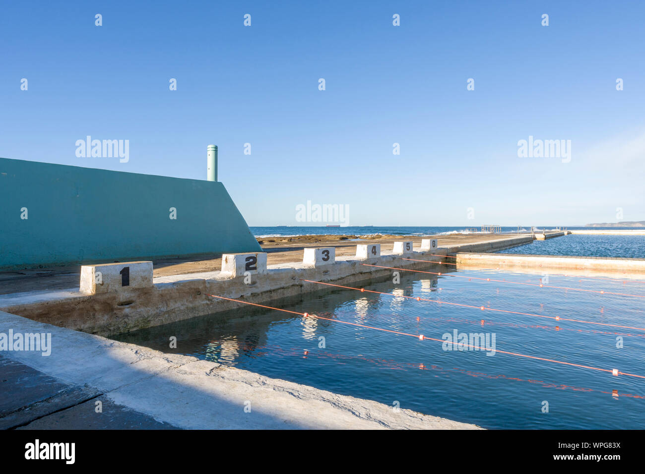 Newcastle Ocean Baths - a public seawater pool - in Newcastle, NSW ...