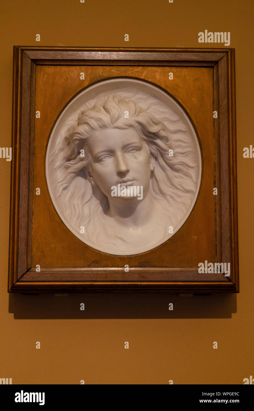 The Artist's Daughter | James Sherwood Westmacott | 1872 | Relief ...