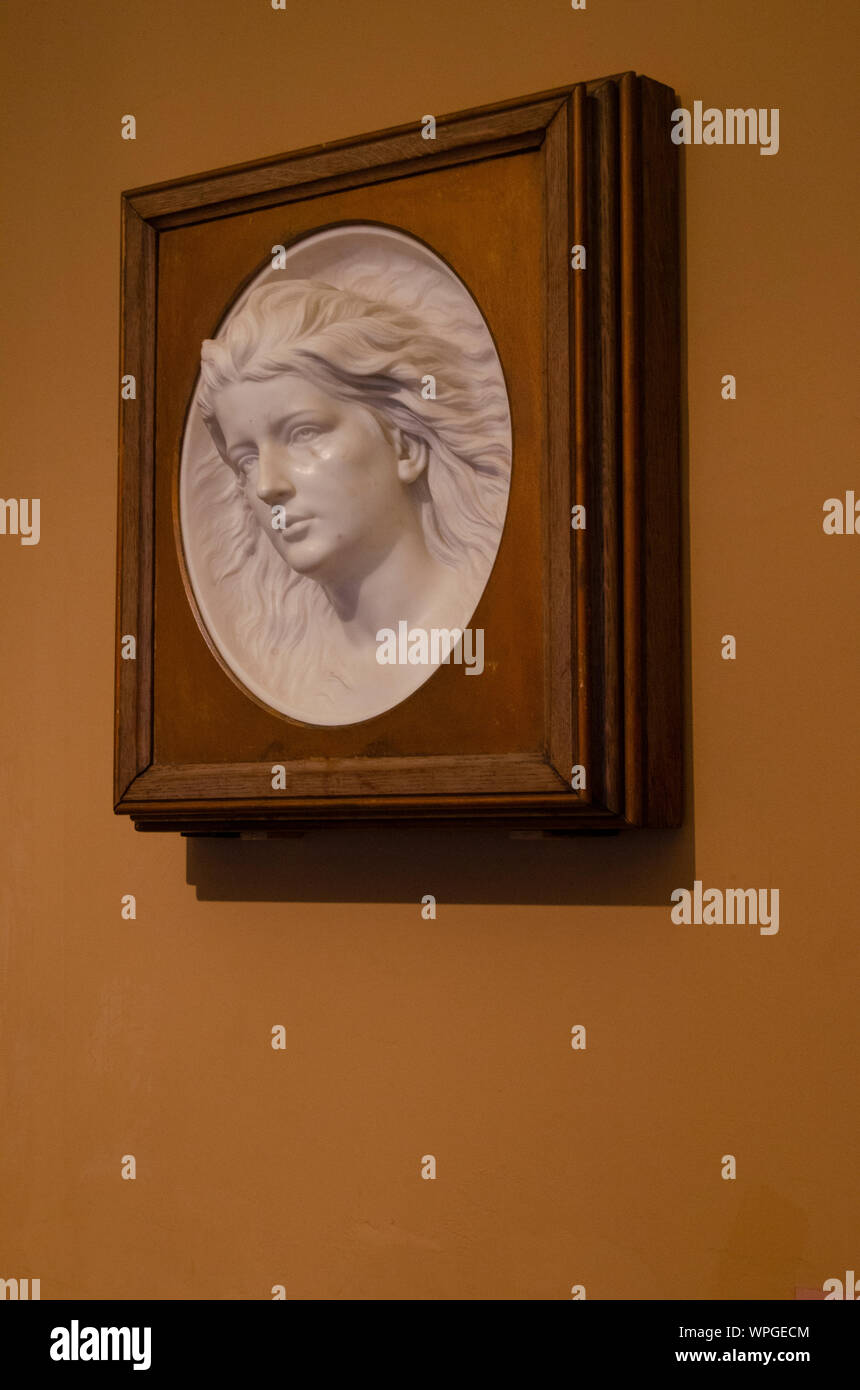 The Artist's Daughter | James Sherwood Westmacott | 1872 | Relief ...