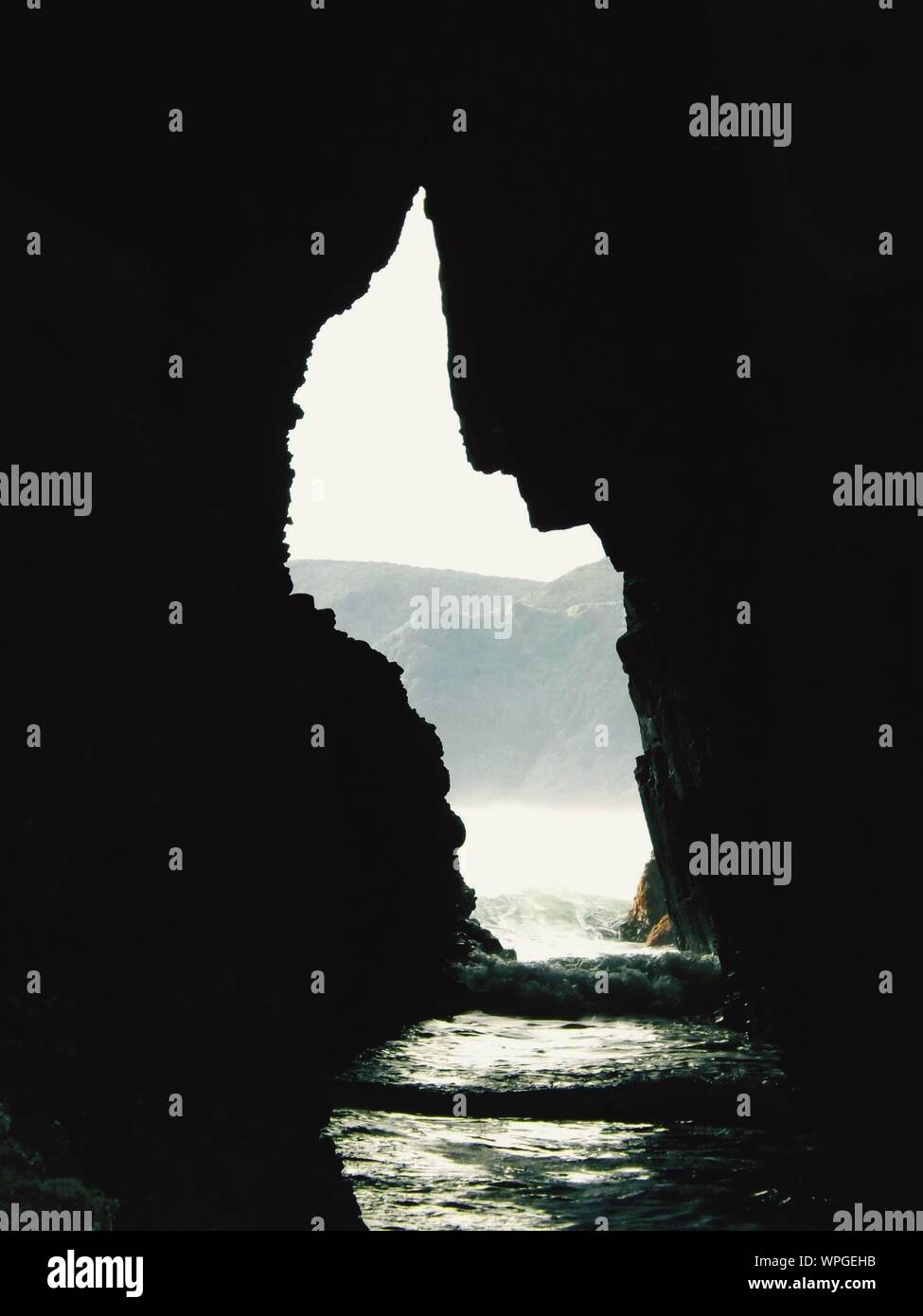 Water cave scene hi-res stock photography and images - Alamy