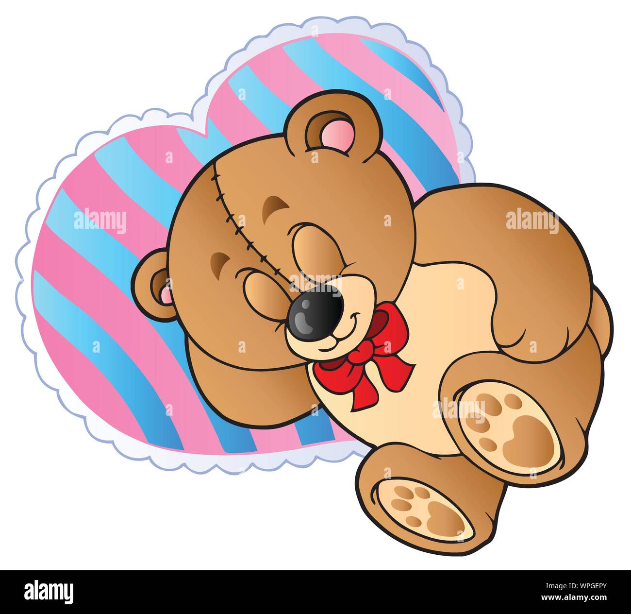 Heart shaped toy Stock Vector Images - Alamy