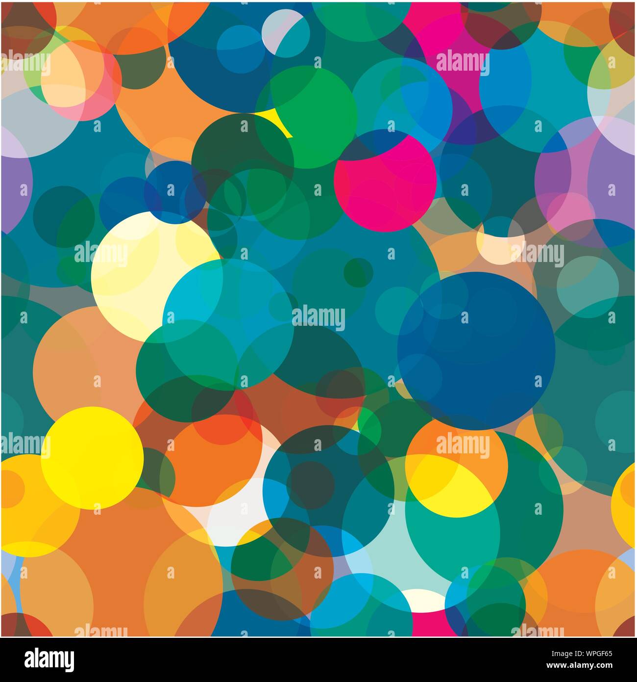 Seamless texture - color iridescent circles Stock Vector Image & Art ...