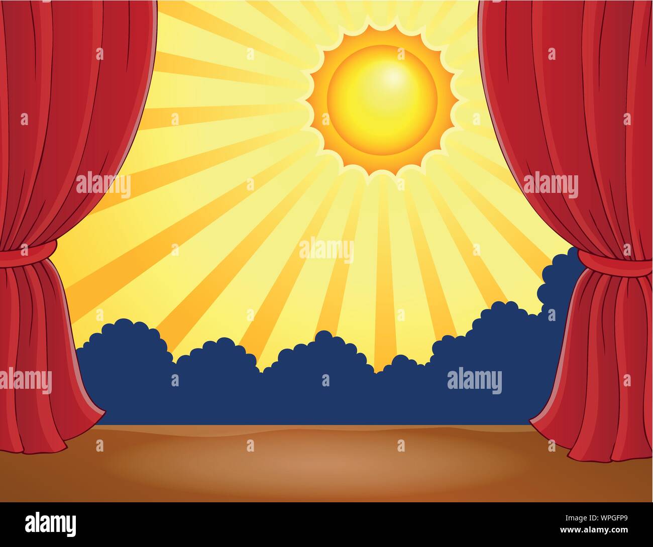 Stage prop Stock Vector Images - Alamy