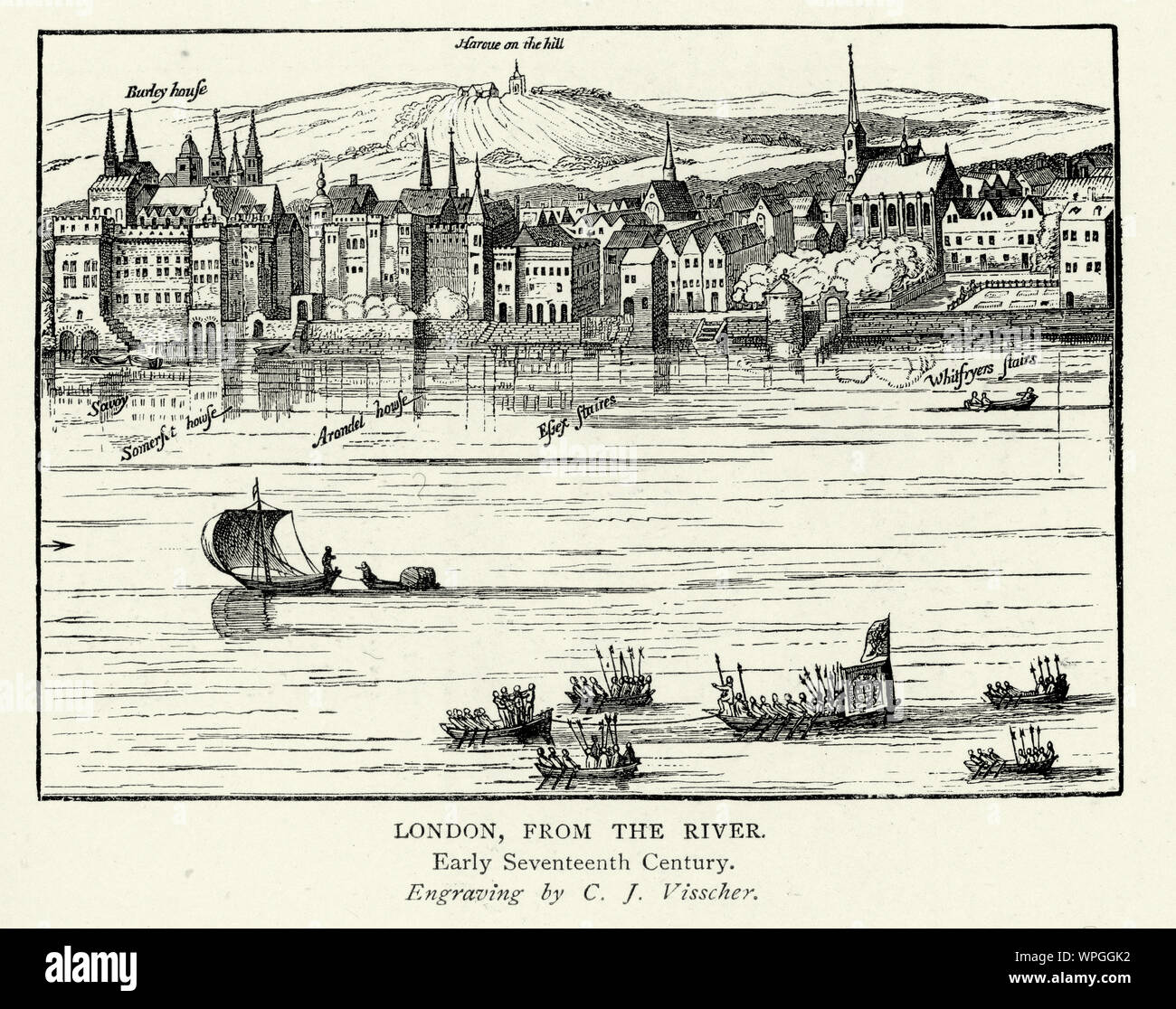 London 17th century skyline hi-res stock photography and images - Alamy