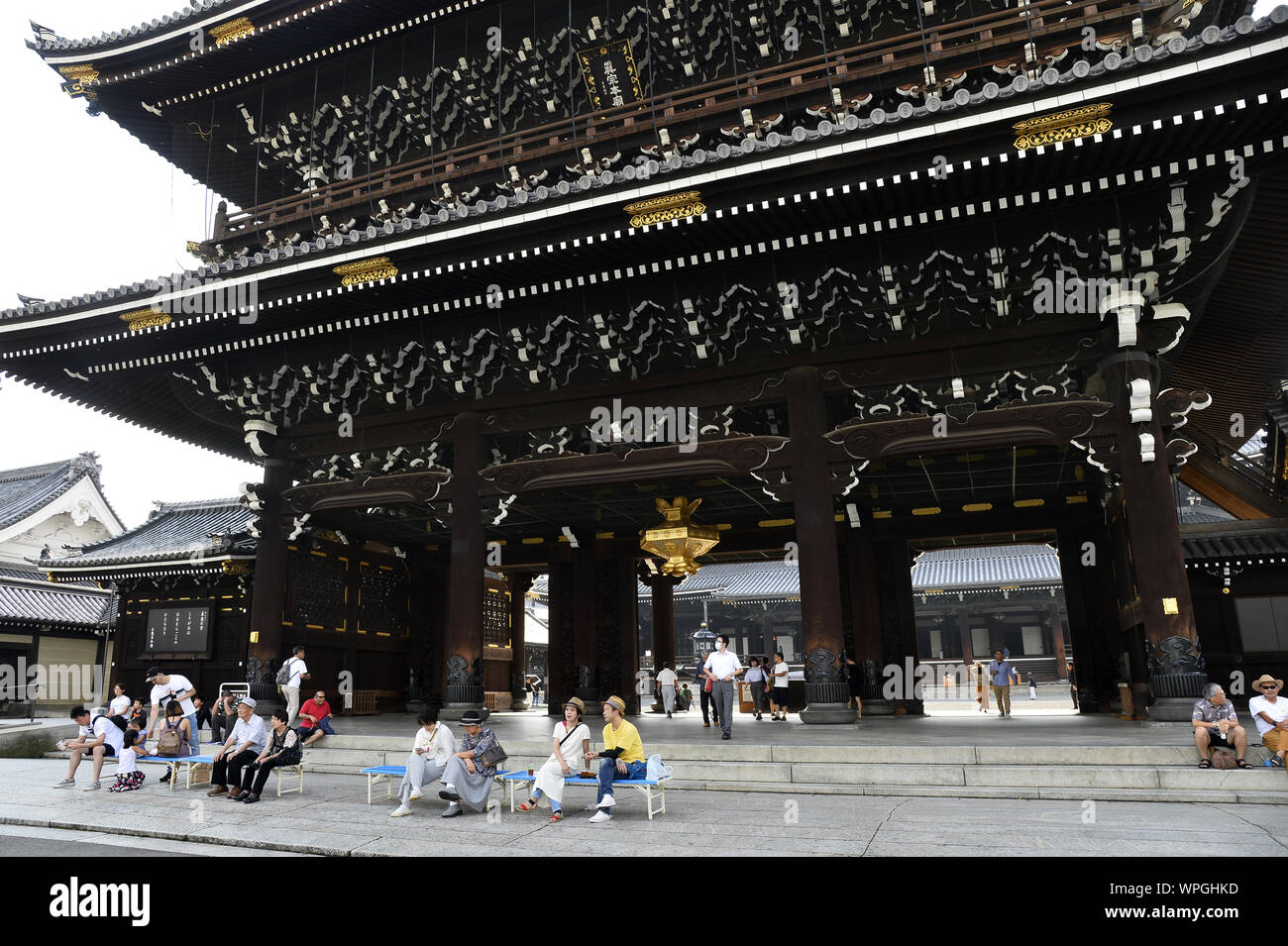 Higashi Hongan-ji temple - Kyoto - Japan Stock Photo - Alamy