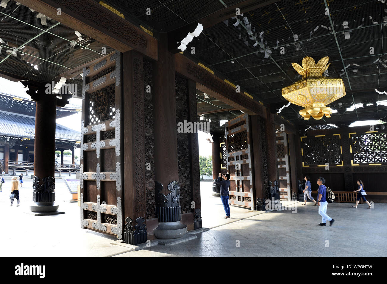 Higashi Hongan-ji temple - Kyoto - Japan Stock Photo - Alamy