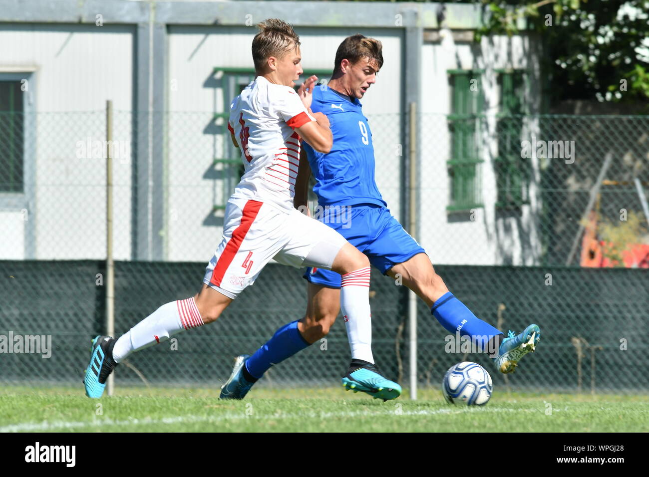 Daniel maldini italy and ilan sauter svizzera hi-res stock photography ...