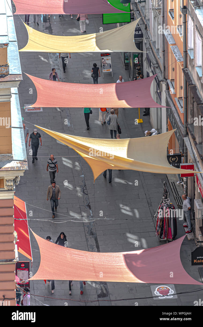 Ferhadija street hi-res stock photography and images - Alamy