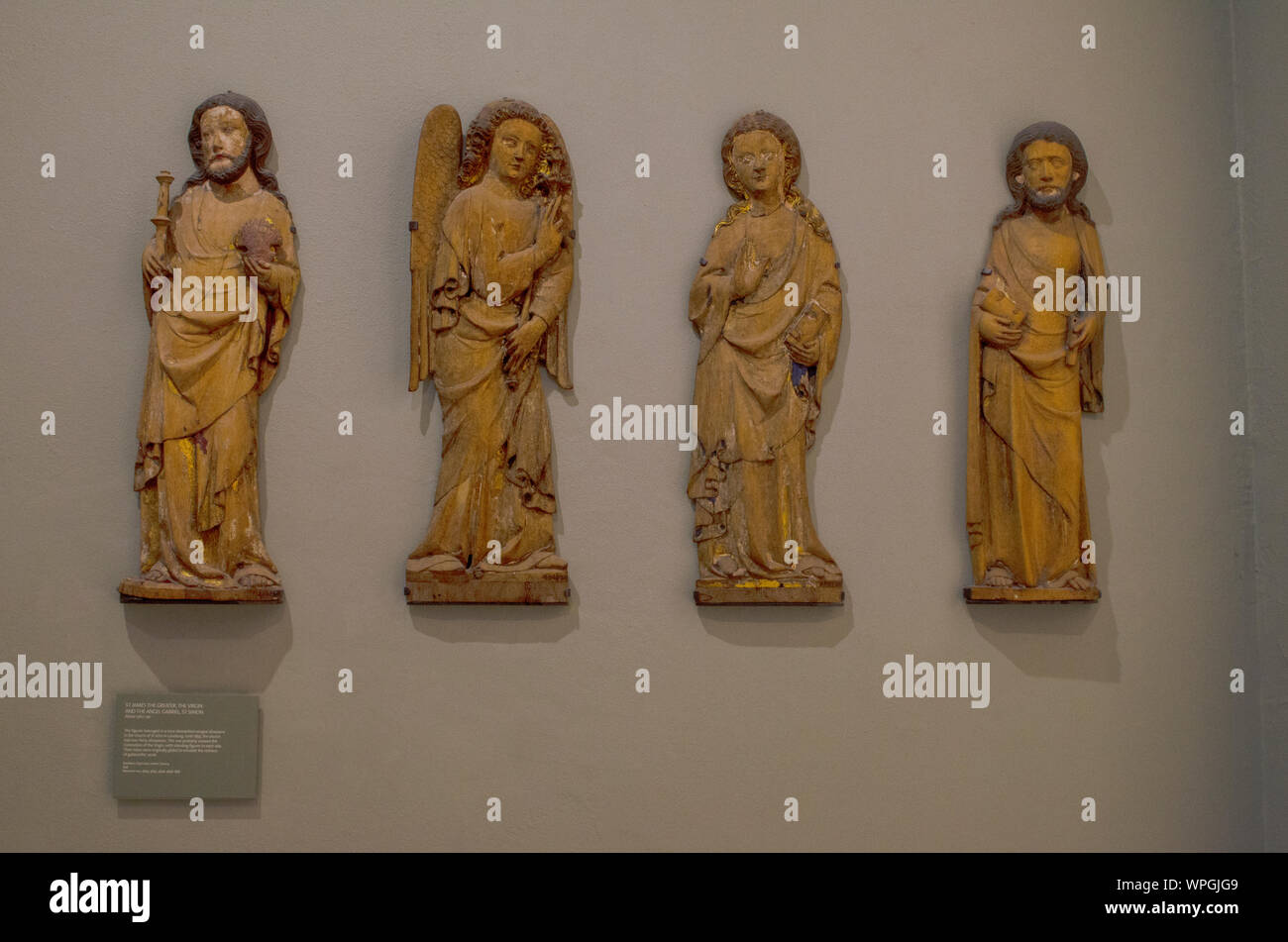 Saint James the Greater | The Archangel Gabriel | The Virgin Annunciate ...