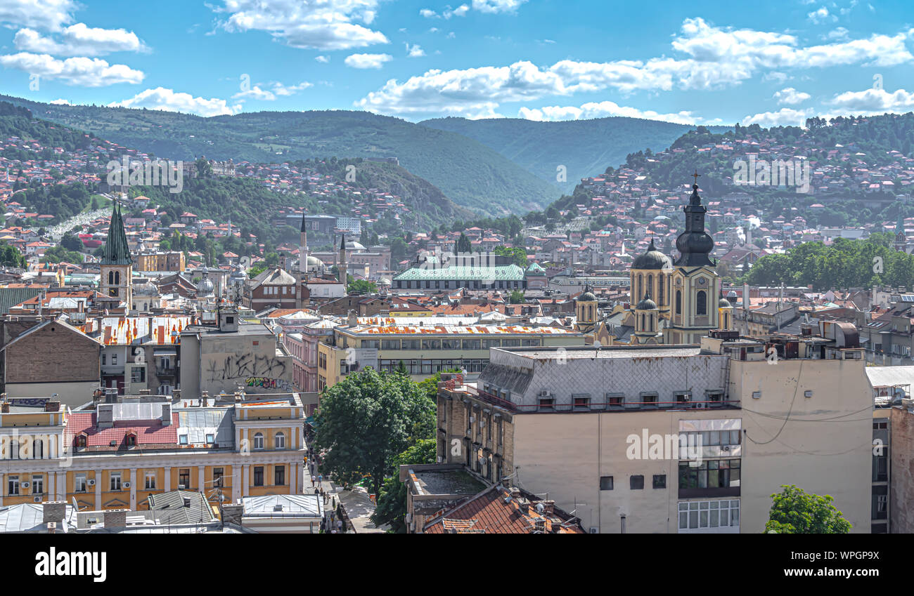 Sarajevo mosque church hi-res stock photography and images - Alamy