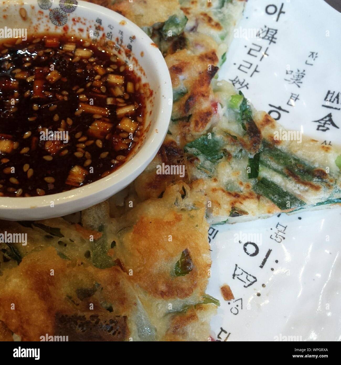 Korean pancake hi-res stock photography and images - Alamy