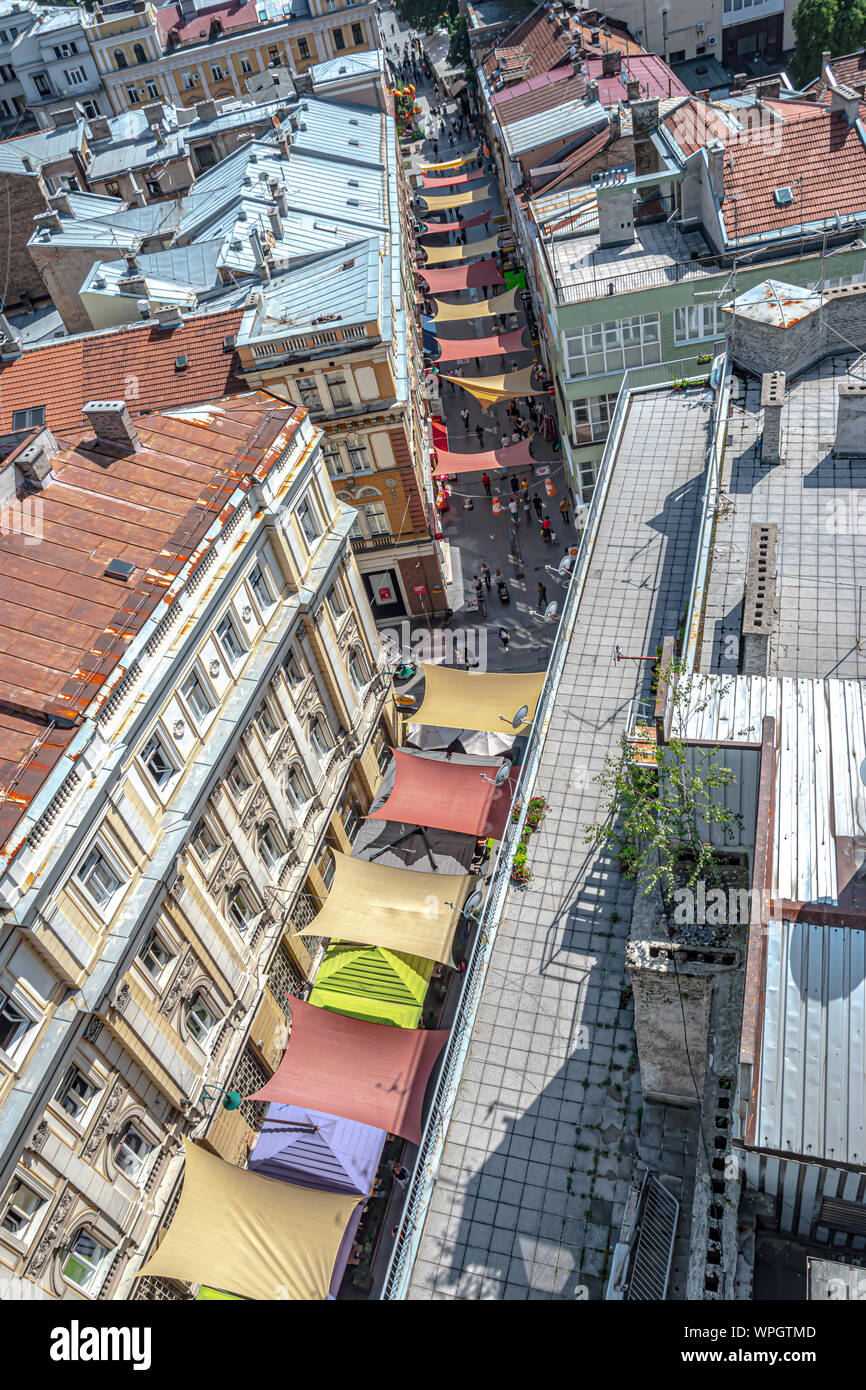 Ferhadija street hi-res stock photography and images - Alamy