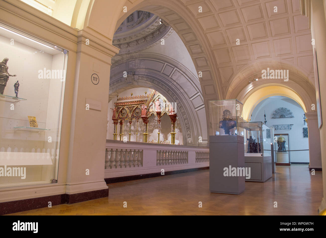 Victoria And Albert Museum Interior High Resolution Stock Photography ...