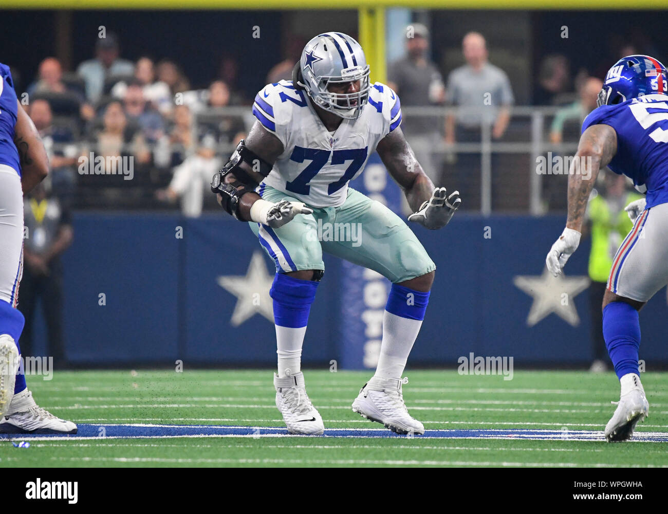 Sep 08, 2019: Dallas Cowboys offensive tackle Tyron Smith #77 during an ...
