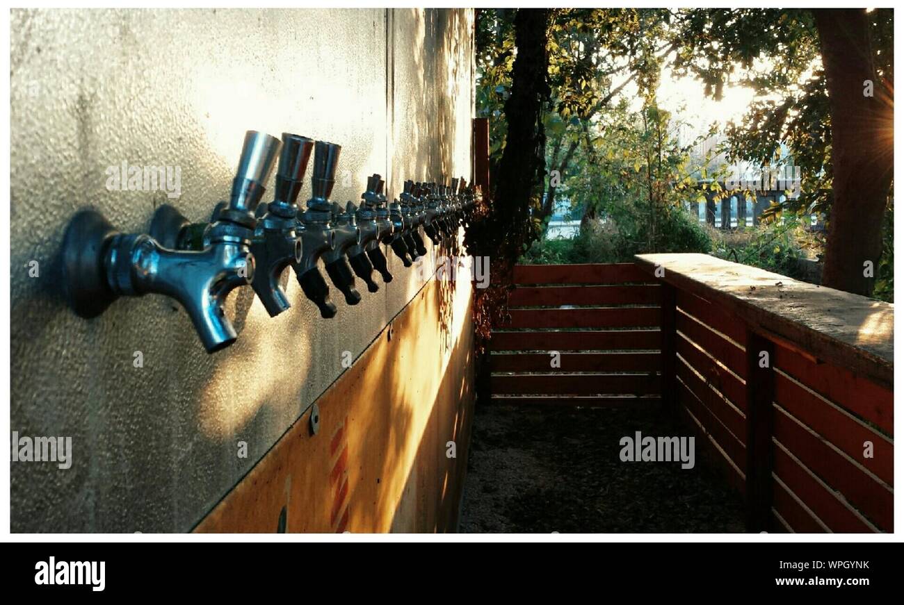 Taps row hi-res stock photography and images - Alamy