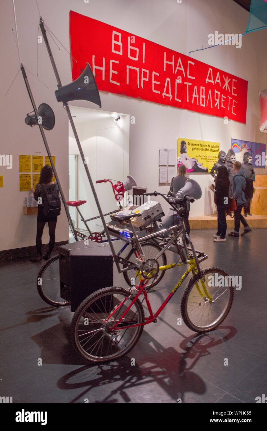 Sound Swarm of the Bike Bloc | Installation | Disobedient Objects ...
