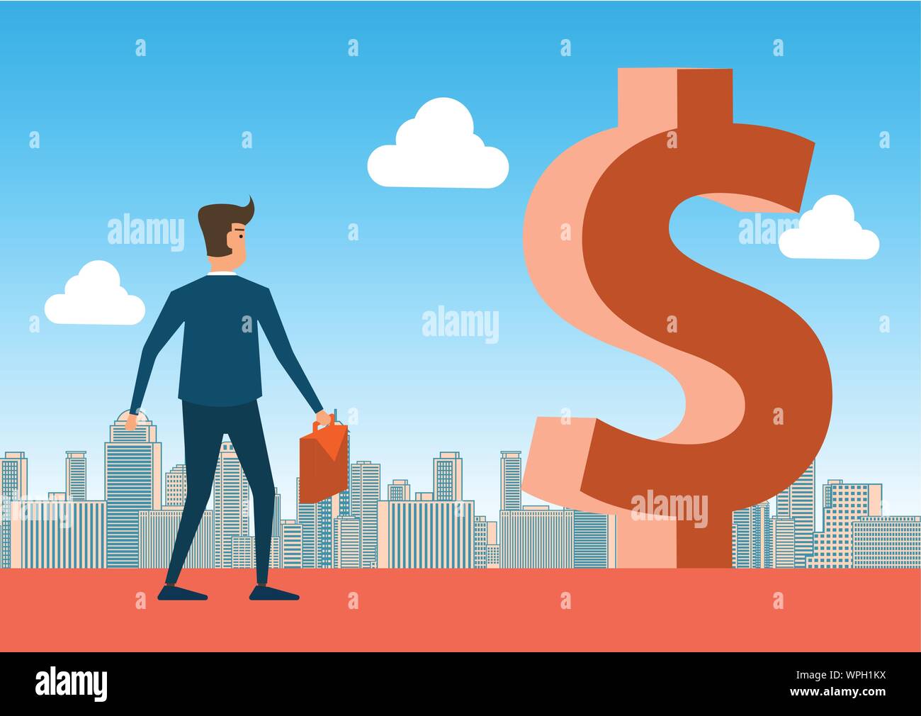 Sign to cliff path Stock Vector Images - Alamy