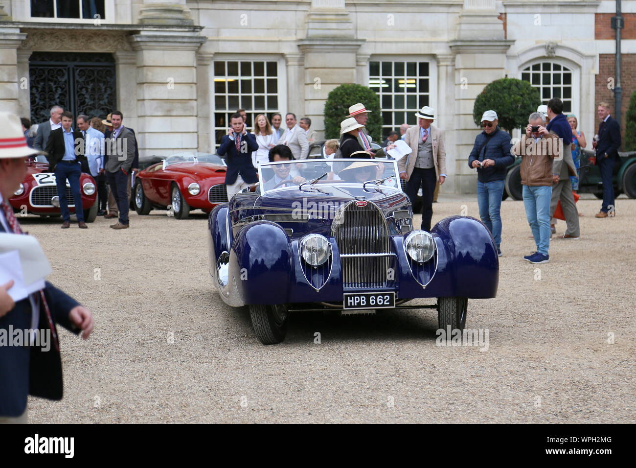 Bugatti Type 57 (1938), Concours of Elegance 2019, Hampton Court Palace ...