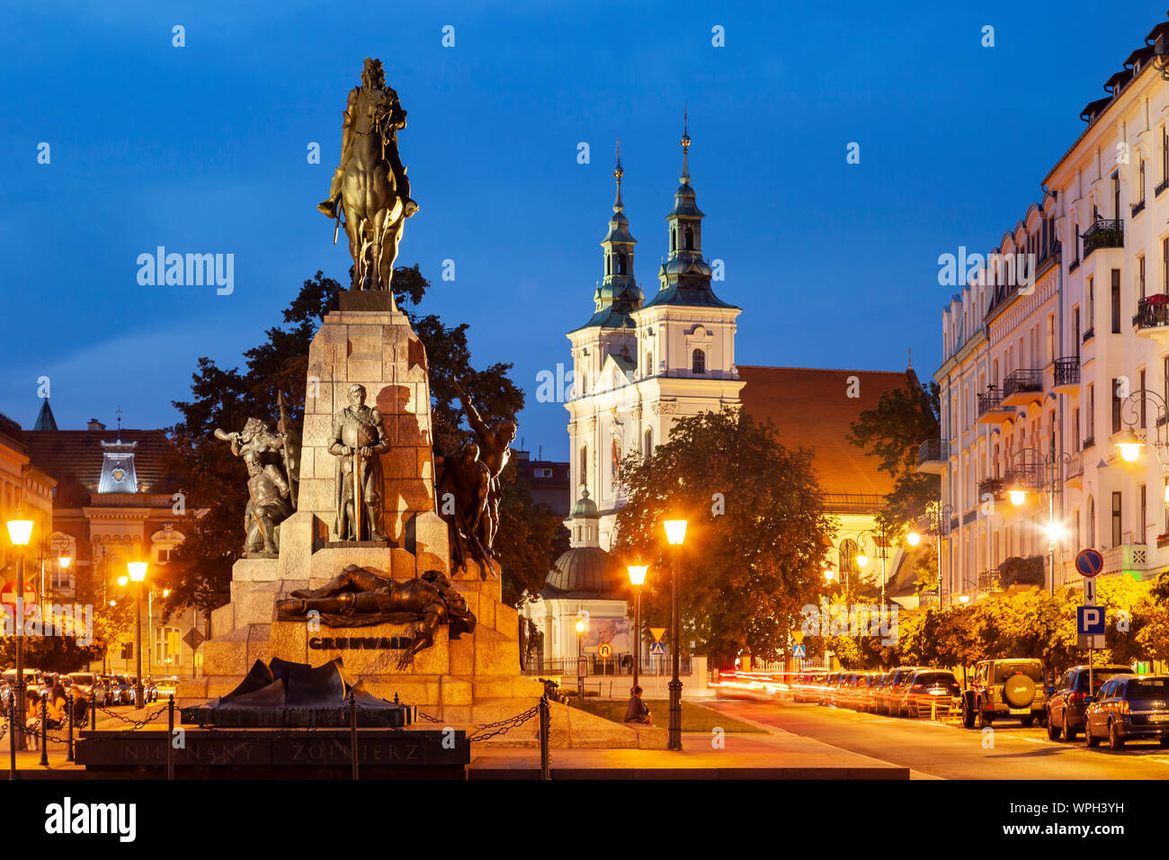 Grunwald monument hi-res stock photography and images - Alamy