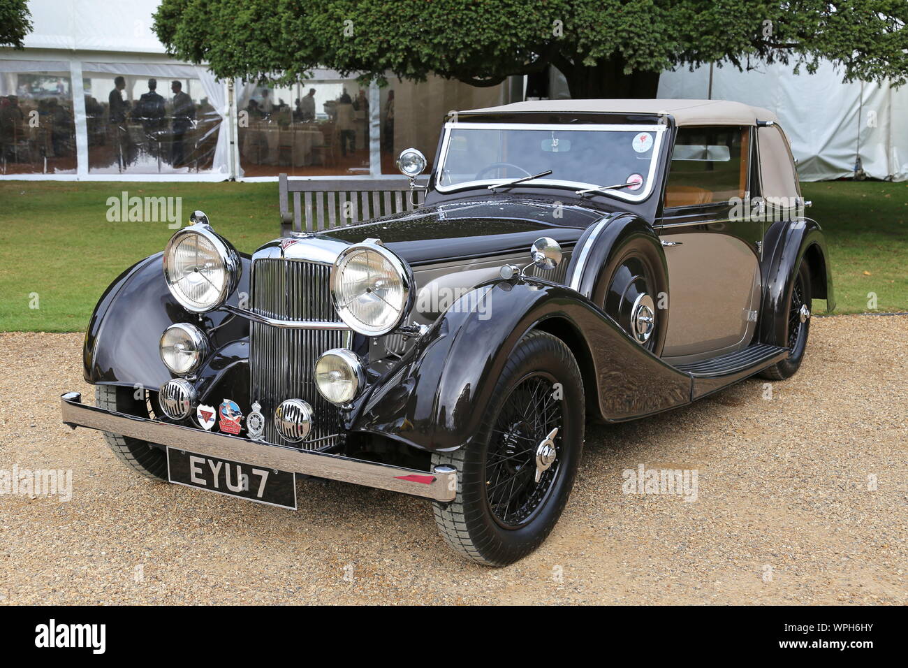 Alvis Speed 25 Drophead Coupé (1938), Concours of Elegance 2019 ...