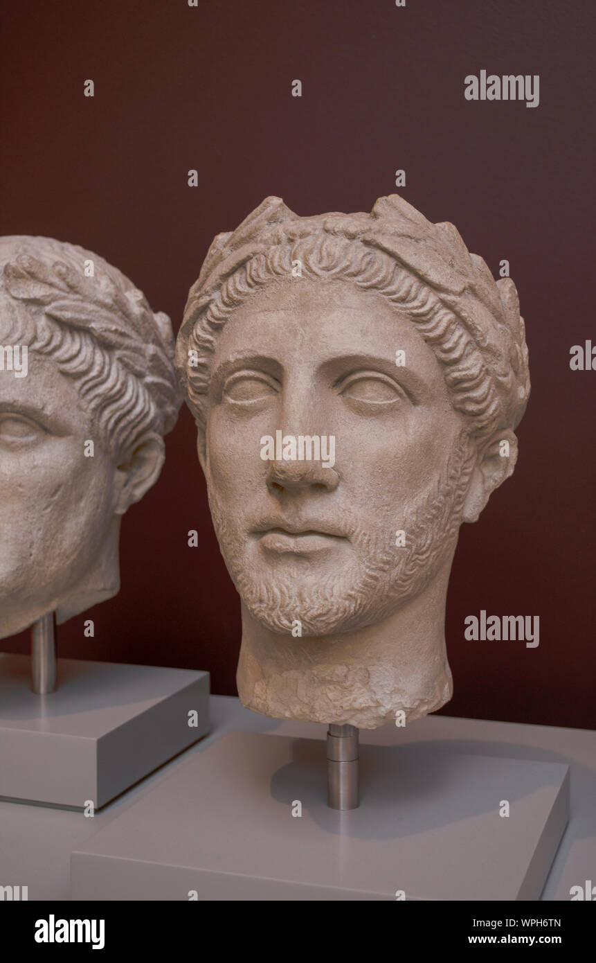 Cyprus heads of worshippers | British Museum Stock Photo - Alamy