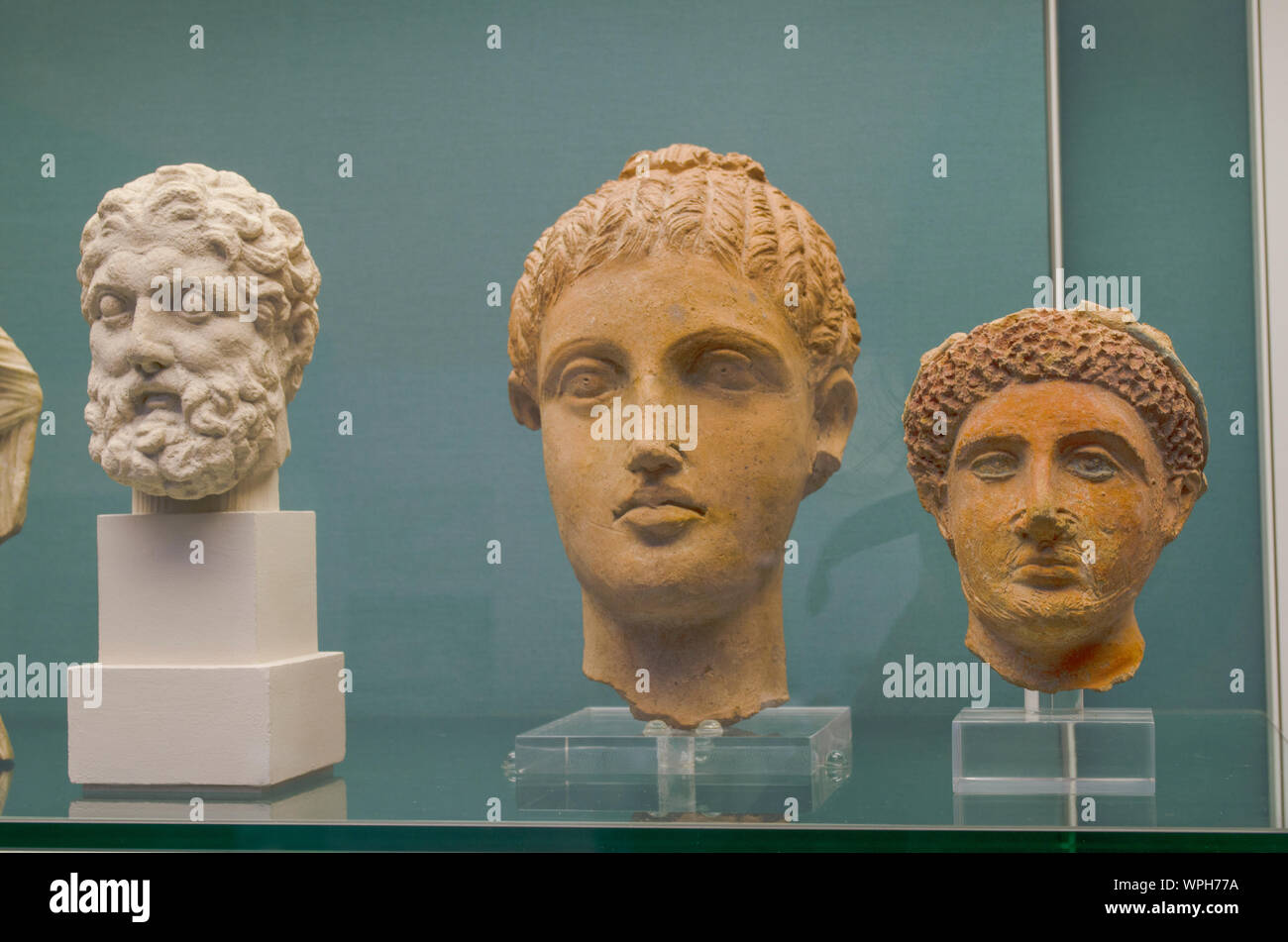 Sculpture for the dead | 200 BC - 100 AD | Terracotta | Stock Photo - Alamy