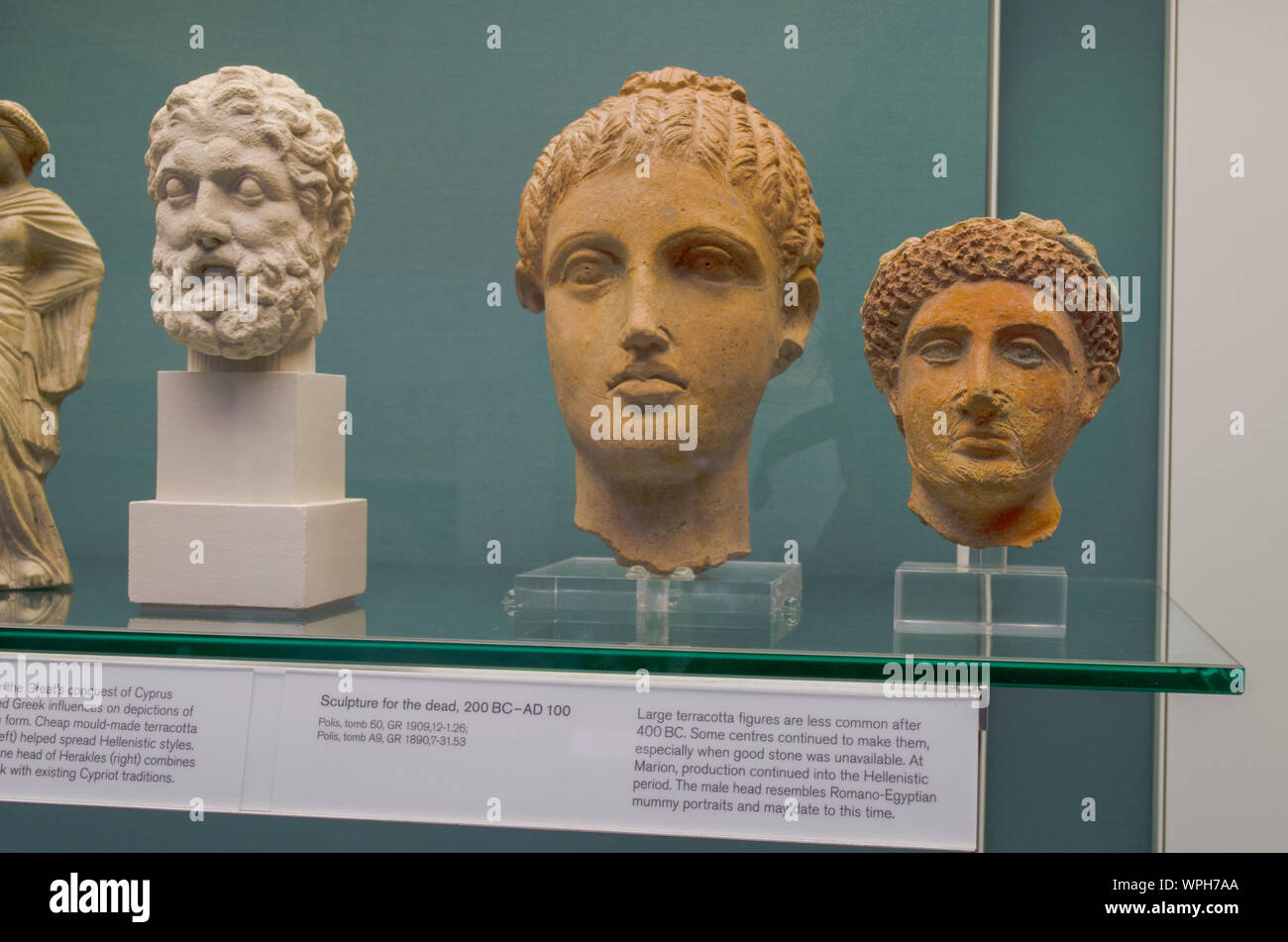 Sculpture for the dead | 200 BC - 100 AD | Terracotta | Stock Photo - Alamy