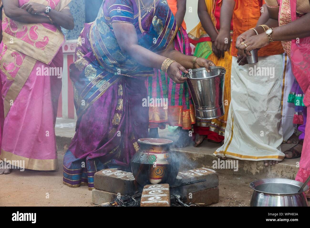 Indian religious ceremony hi-res stock photography and images - Alamy