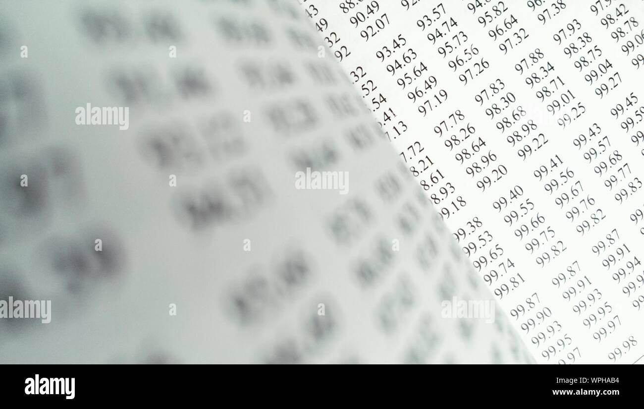 Book about numbers hi-res stock photography and images - Alamy