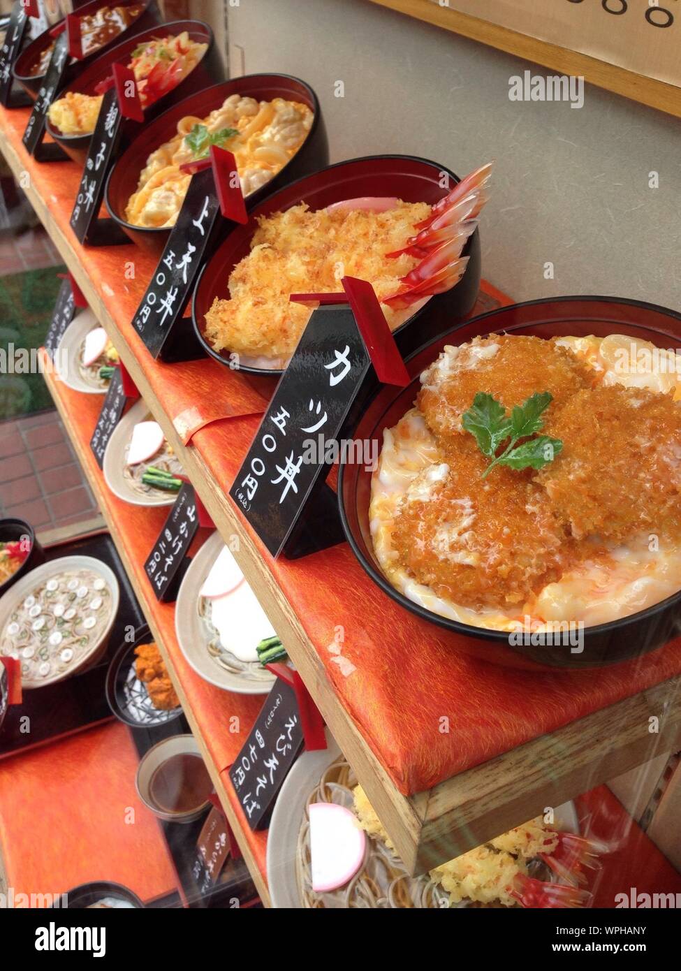 Food display cabinet in restaurant hi-res stock photography and images ...