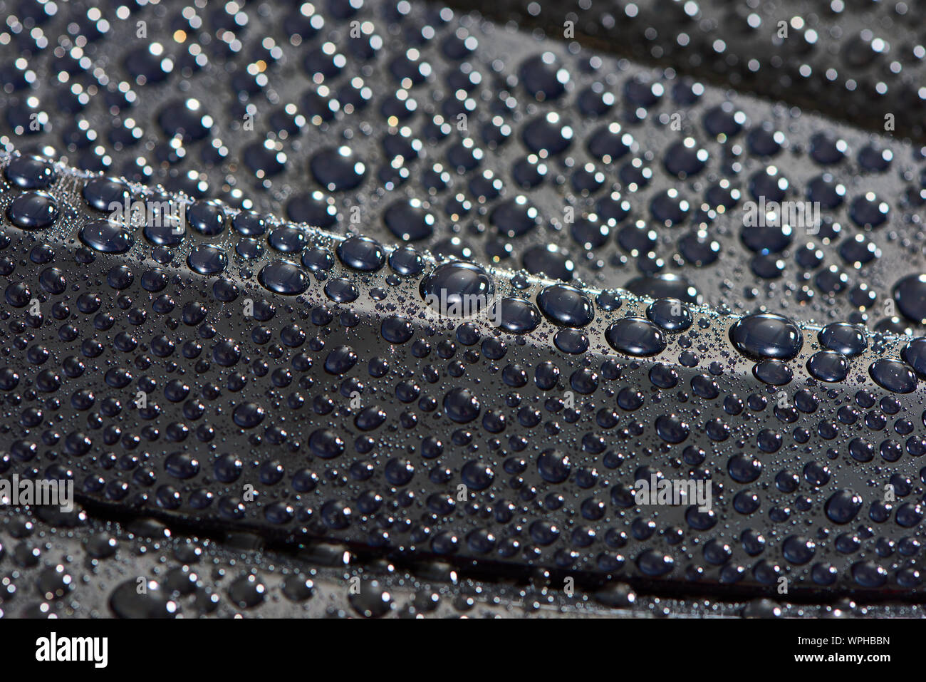beading on car bonnet Stock Photo - Alamy